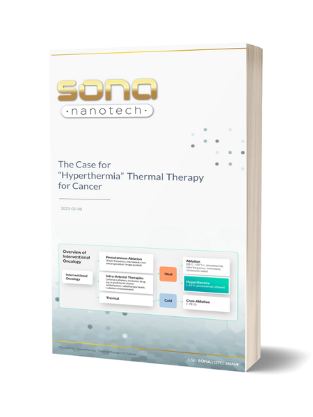 Sona Nanotech to Showcase its THT Cancer Therapy at NCL 20th ...